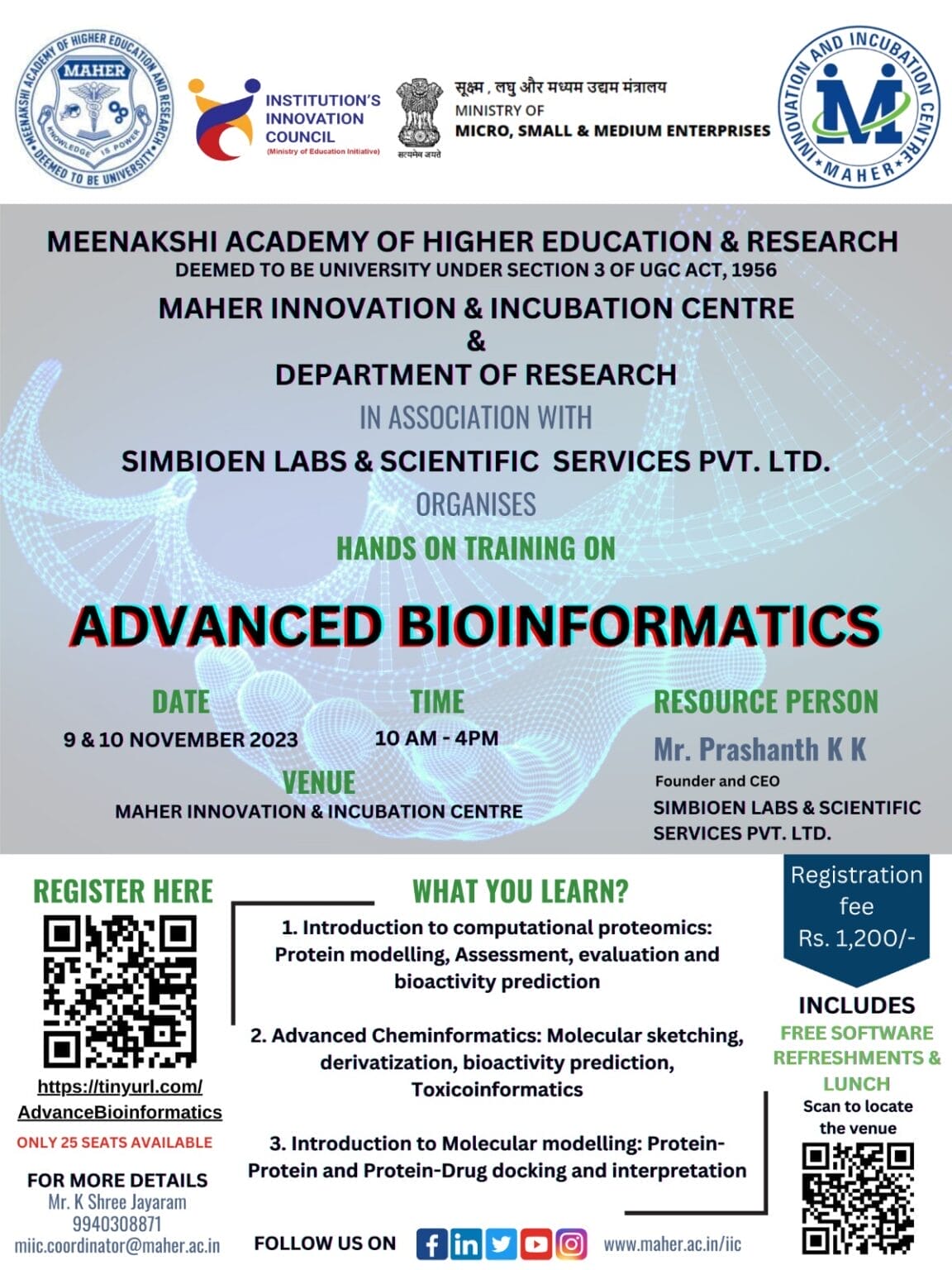 Advance Bioinformatics – MAHER