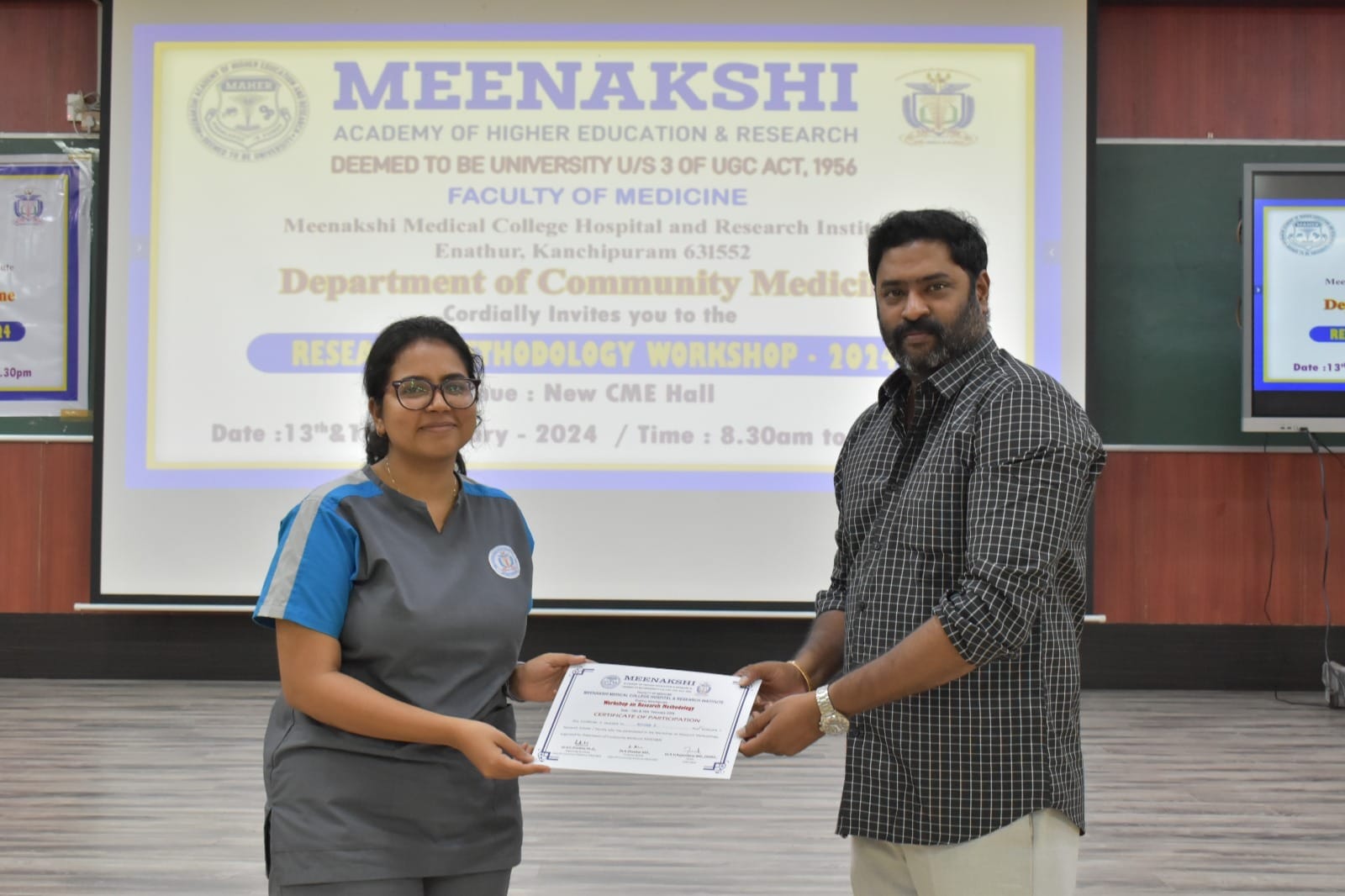 Research Methodology Workshop at MMCHRI – MAHER