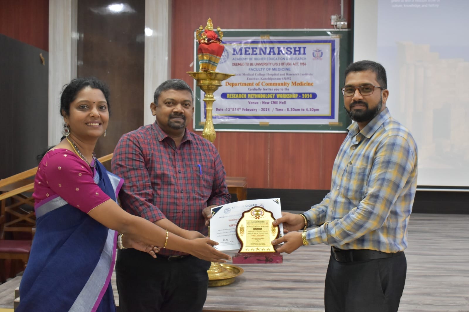 Research Methodology Workshop at MMCHRI – MAHER