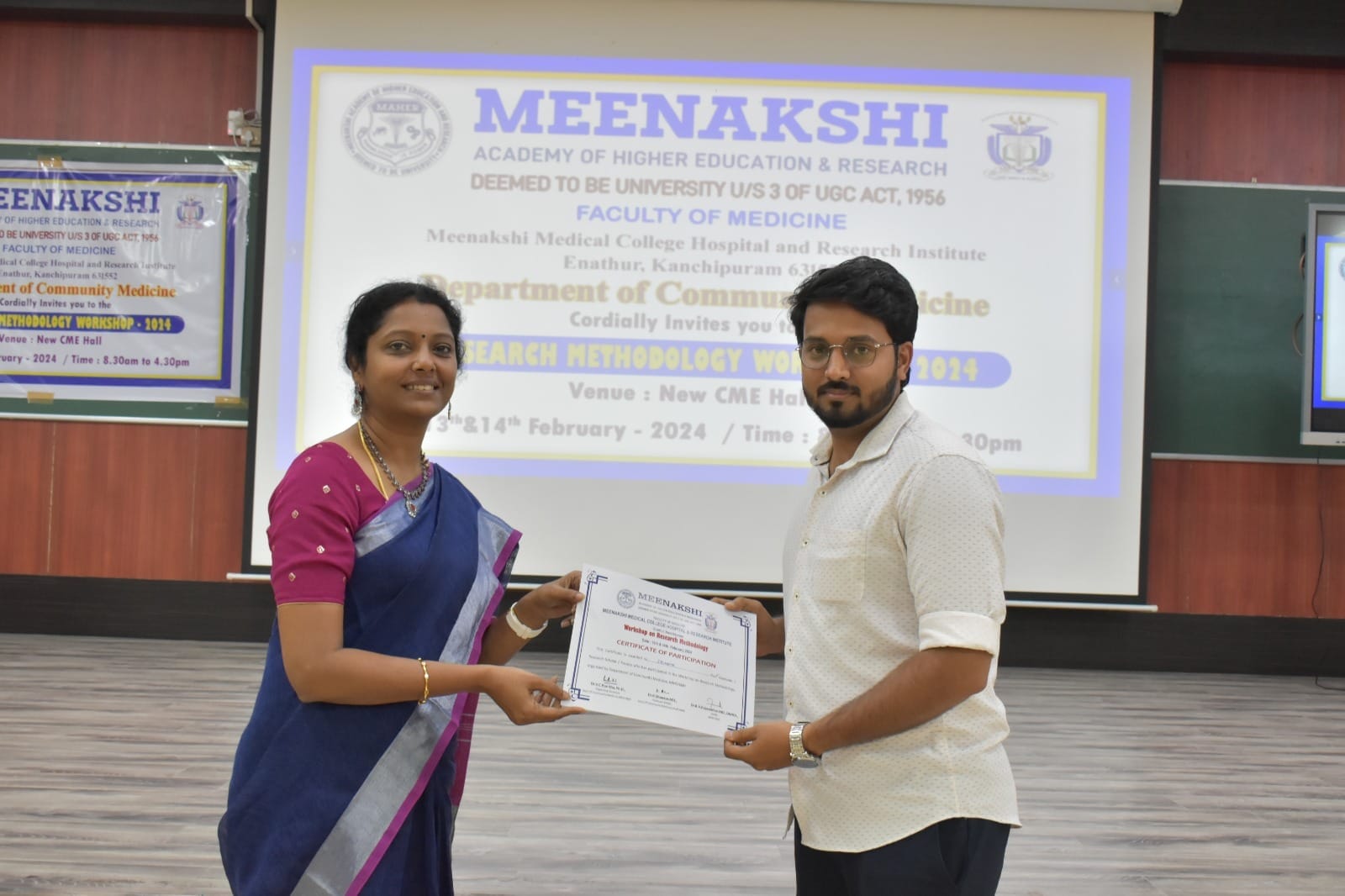 Research Methodology Workshop at MMCHRI – MAHER