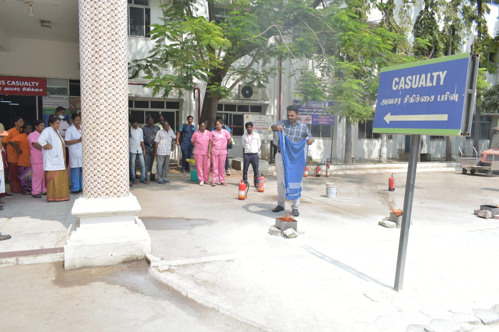 Fire Safety Mock Drill – MAHER