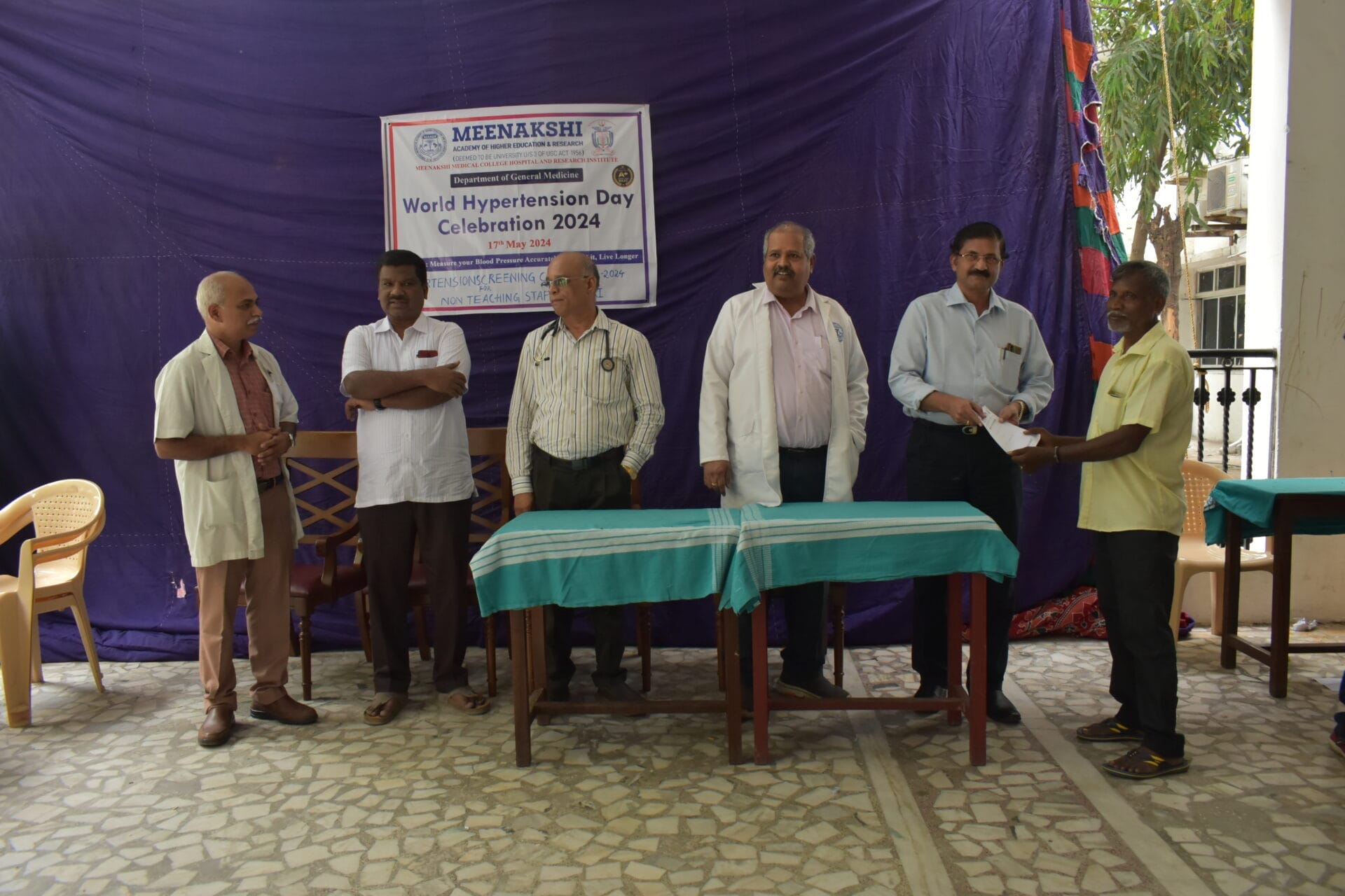 Hypertension Screening Camp – MAHER
