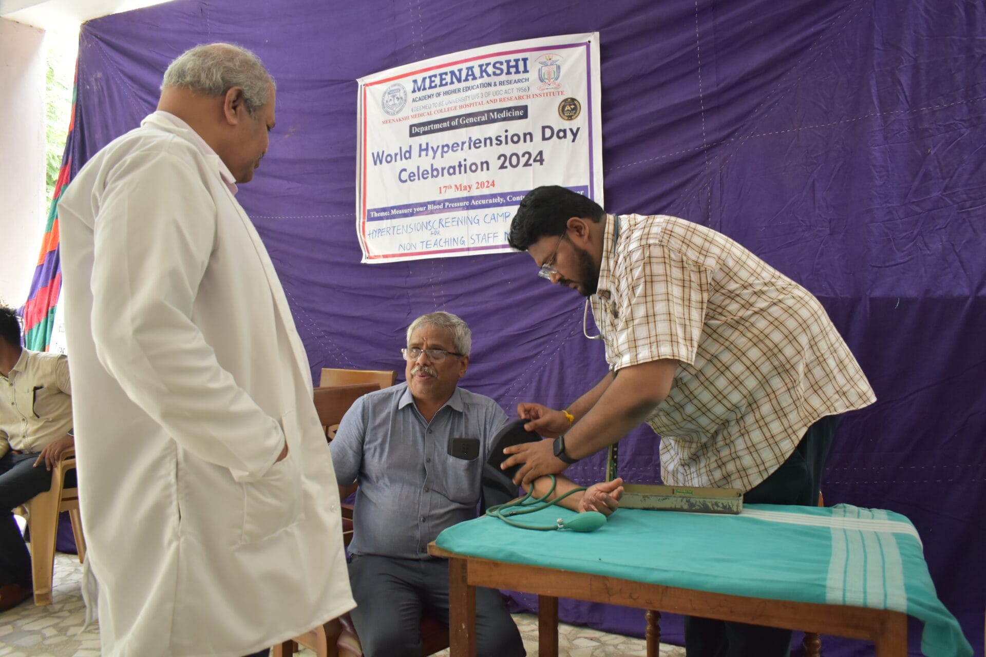 Hypertension Screening Camp – MAHER