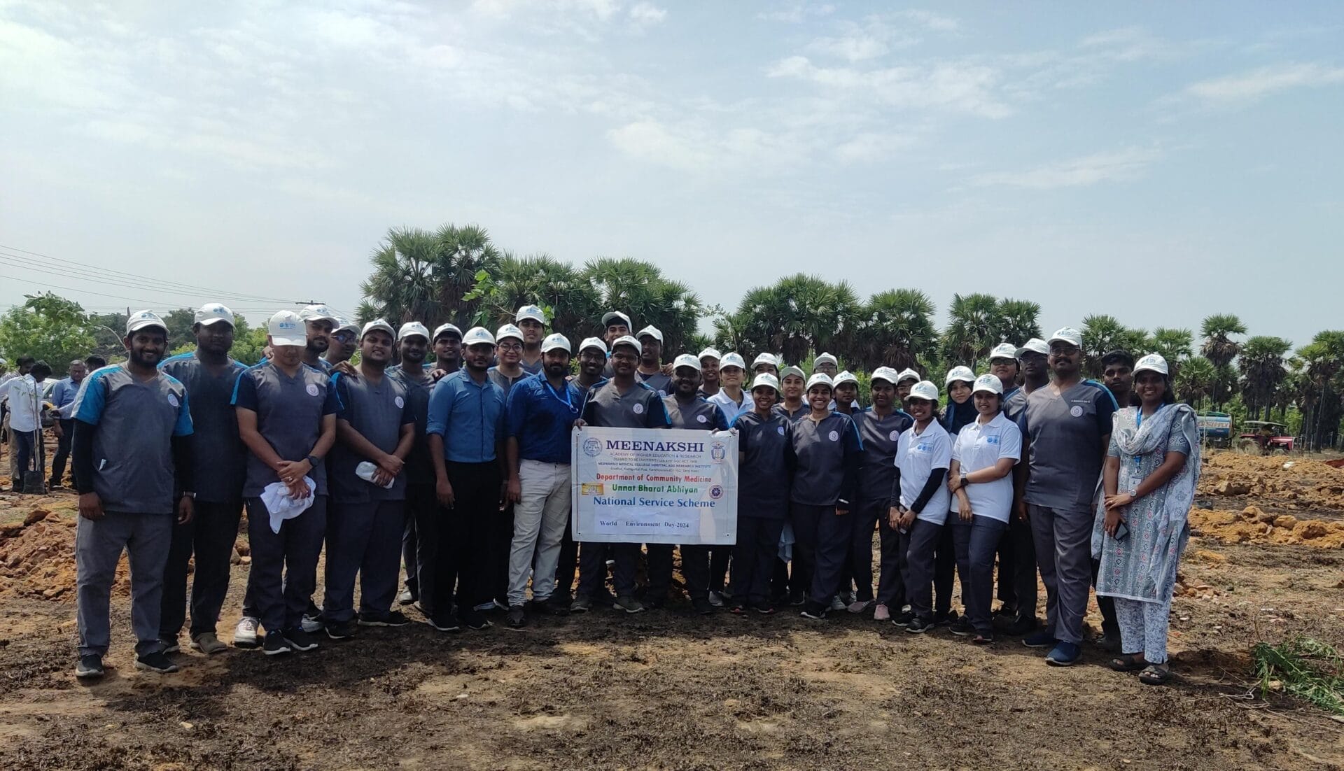 World Environment Day – Planting tree saplings – MAHER