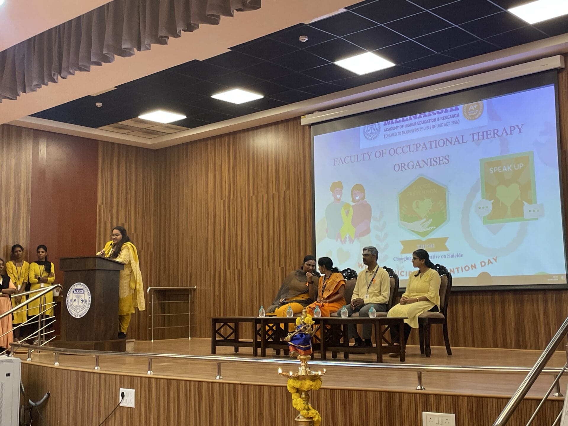 World Suicide Prevention Day at Faculty of Occupational Therapy – MAHER